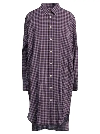 ACADEMIA Midi Shirt Dress - Purple