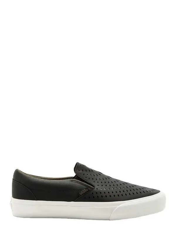 VANS Classic Slip-on Dx Havana Perforated Leatherin - Black/blanc