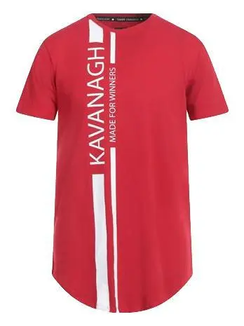 GIANNI KAVANAGH T-shirt Size Cotton, Elastane - Red