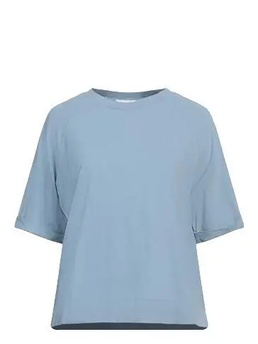 Alpha Studio Cotton-elastane T-shirt - Blue
