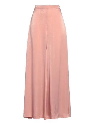 SISTE'S Wide-leg Satin Pants - Blush
