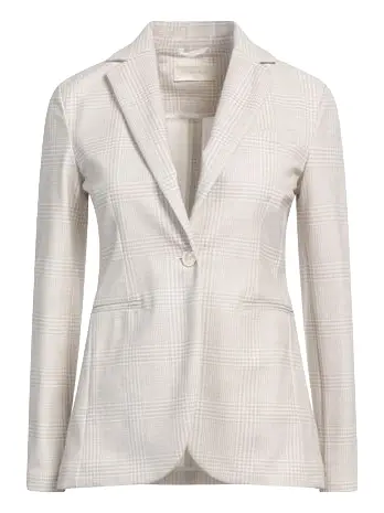 CIRCOLO 1901 Single-breasted Blazer - Beige