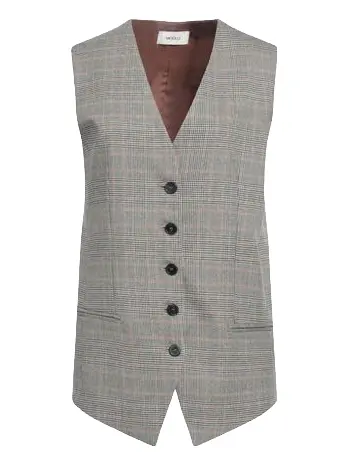 VICOLO Tailored Vest - Beige