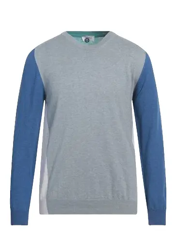 HERITAGE Cotton Crewneck Sweater - Blue