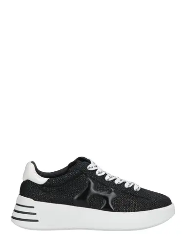 Hogan Low-top Leather Sneakers - Black