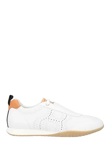 Hogan Leather Low-top Sneakers - White