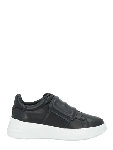 Hogan Leather Chunky Sneakers - Black