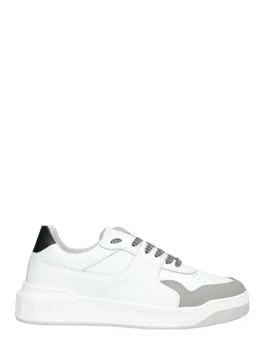 CAFÈNOIR Leather Low-top Sneakers - White