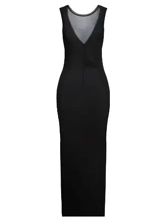 Isabel Benenato Maxi Bodycon Dress - Black