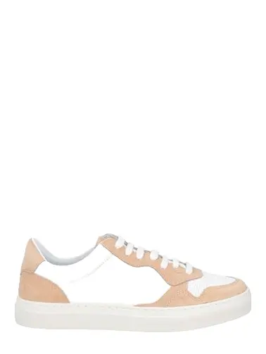 CAFÈNOIR Leather Low-top Sneakers - White
