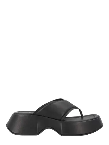 VIC MATIE Thong Sandals - Black
