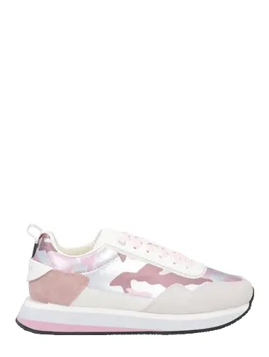 APEPAZZA Camouflage-print Low-top Sneakers - Pink