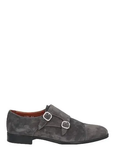 DOUCAL'S Leather Loafers - Grey
