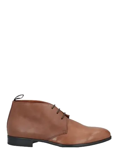 DOUCAL'S Leather Desert Boots - Brown