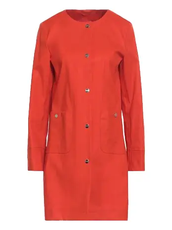 Herno Overcoat & Trench Coat - Tomato Red