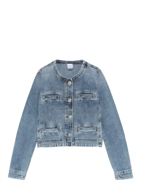 Pinko Denim Trucker Jacket - Blue