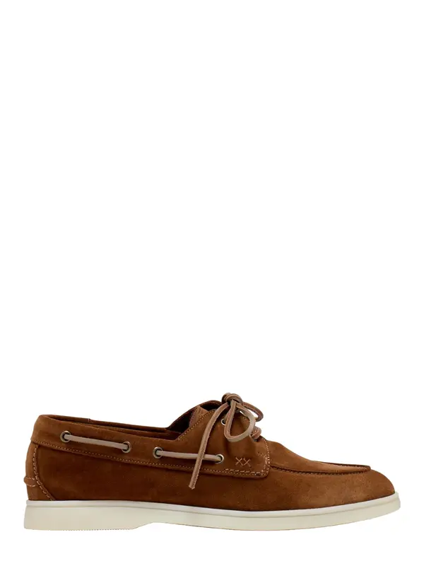 FORSA Suede Loafers - Brown