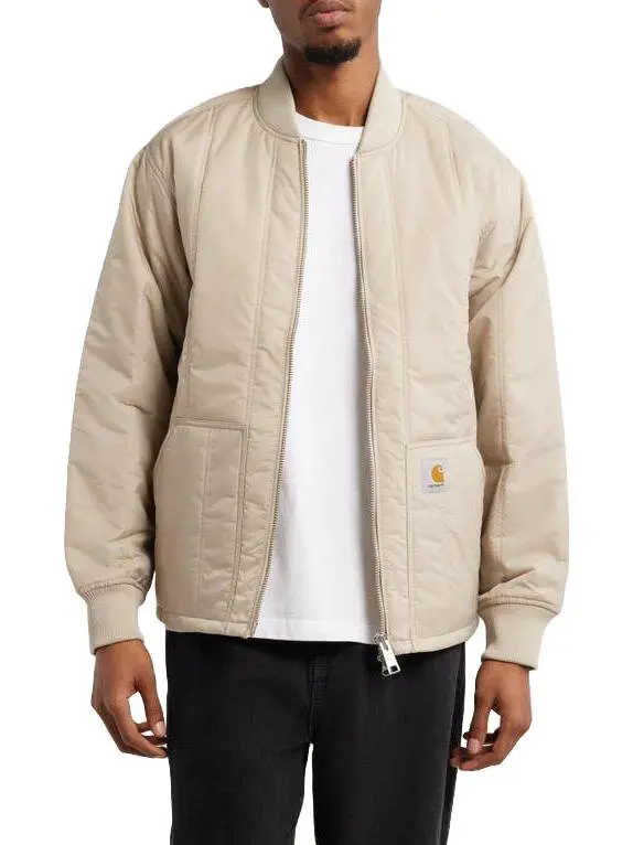 Carhartt Work In Progress Lachlan Quilted Liner Jacket - Fleur De Sel