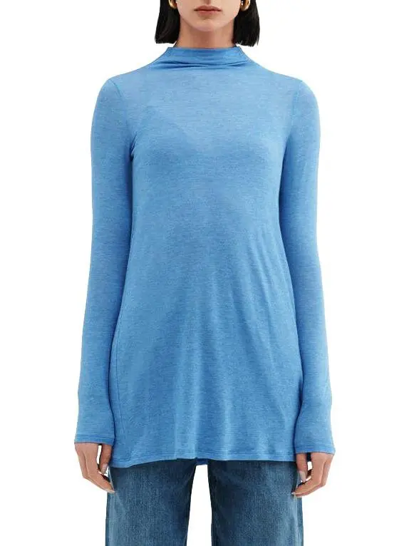 MARCELLA Athens Long Sleeve Tunic - Azure Blue