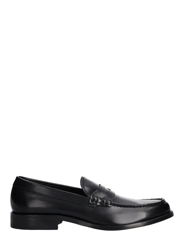 BOSS Leather Loafers - Black