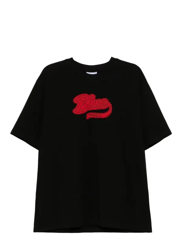 BLUEMARBLE Logo Patch T-shirt - Black