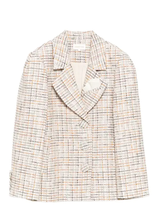 SHUSHU/TONG Oversized Blazer - Neutrals