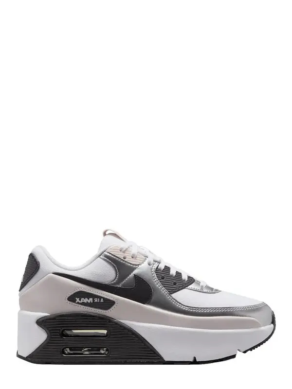 Nike Air Max 90 Lv8 Sneakers - White/phantom/metallic Silver