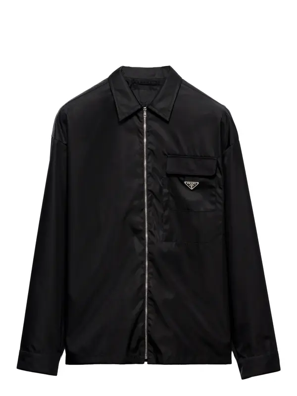 Prada Re-nylon Shirt - Black