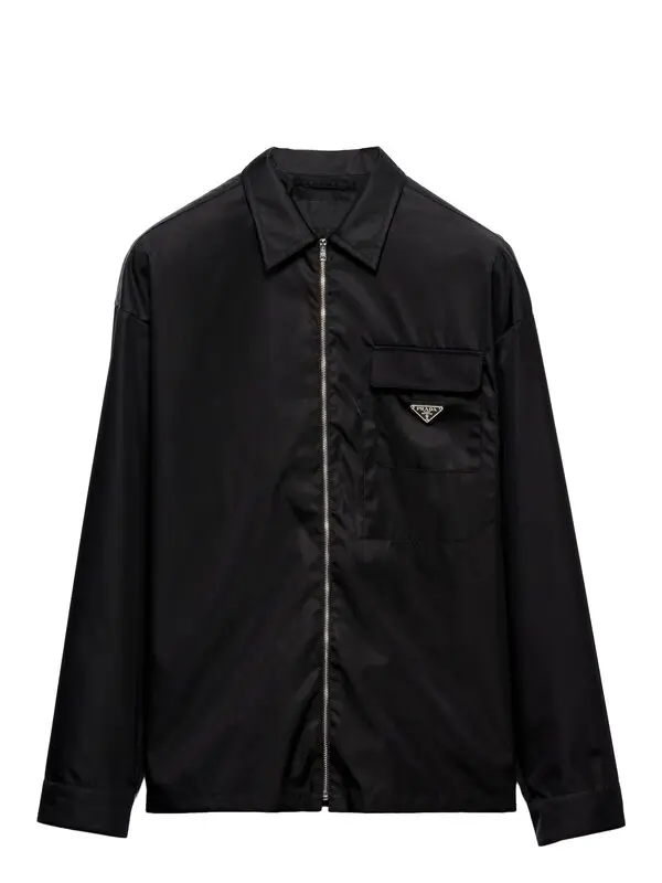 Prada Re-nylon Shirt - Black