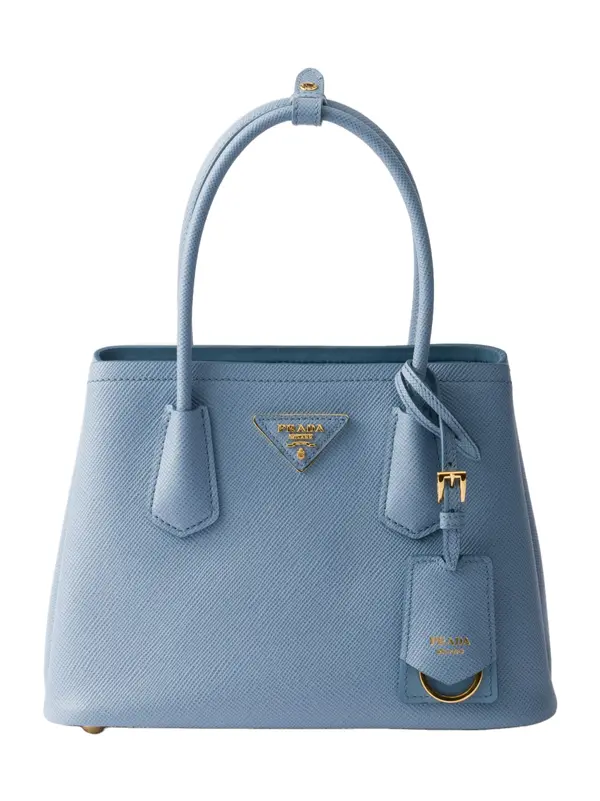 Prada Small Saffiano Leather Bag - Astral Blue