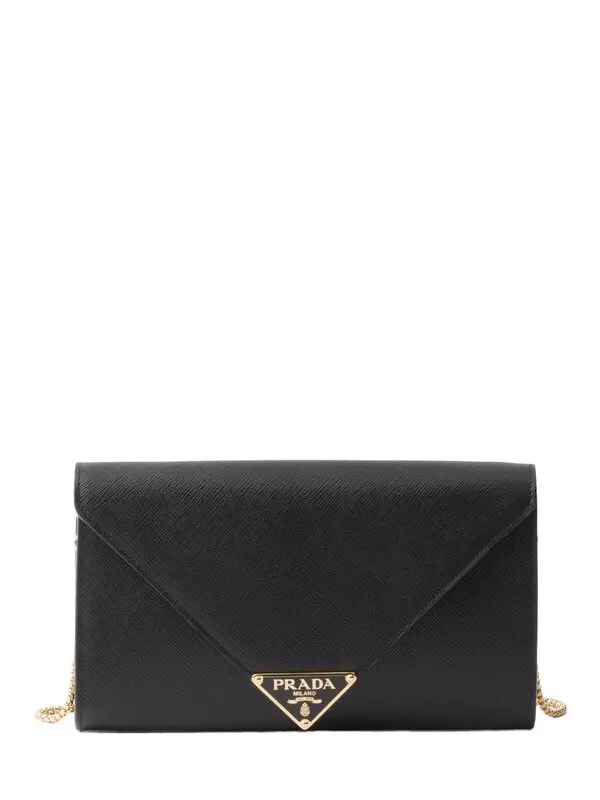Prada Mini Saffiano Leather Bag - Black