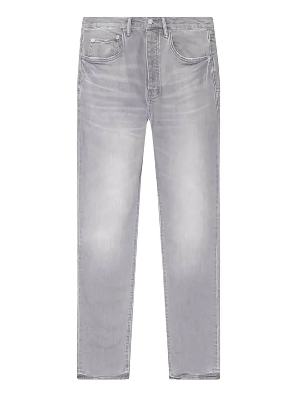 PURPLE BRAND Mid-rise Straight Jean - Grey