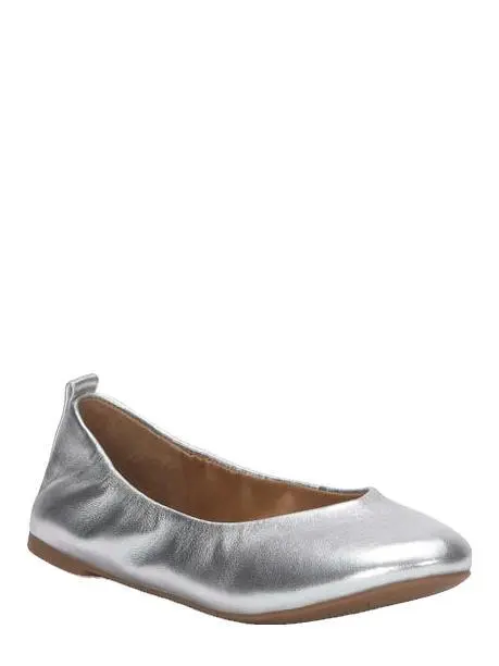 Lucky Brand Emmielou Ballet Flat - Silver