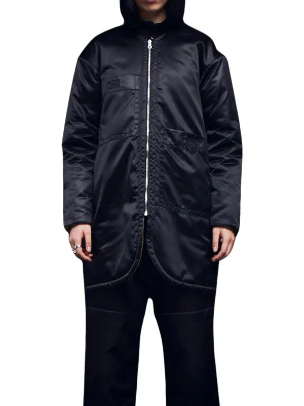 Caalo Reversible Down Coat - Black