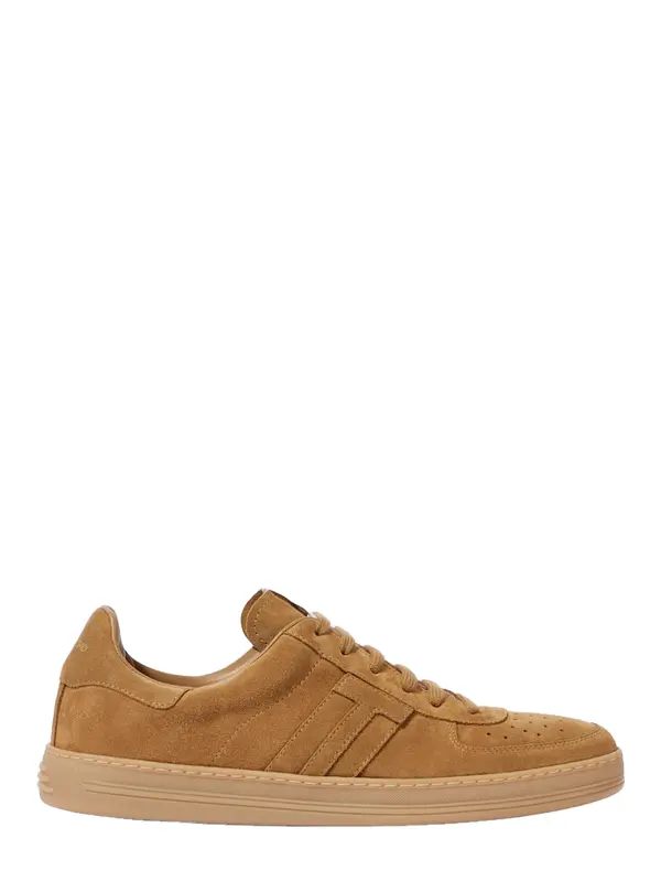TOM FORD Radcliffe Suede Sneakers - Brown