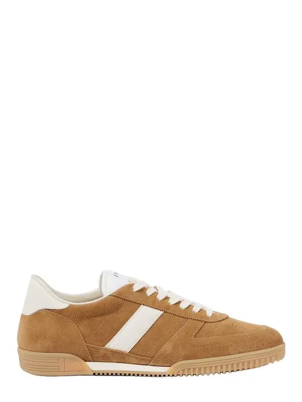 TOM FORD Radcliffe Suede Sneakers - Brown