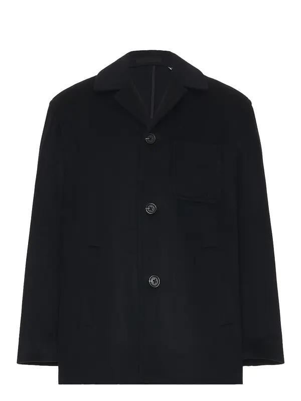 Club Monaco Short Coat - Navy