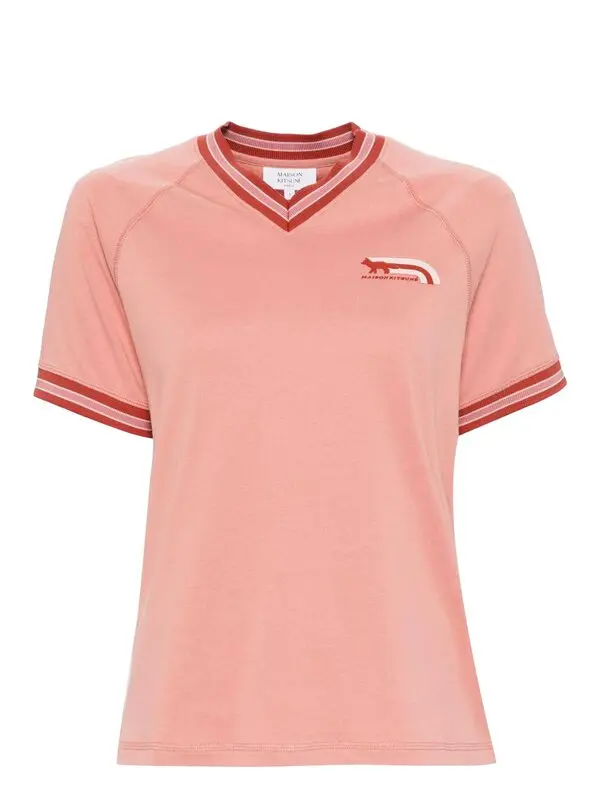 Maison Kitsuné Flash Fox T-shirt - Pink