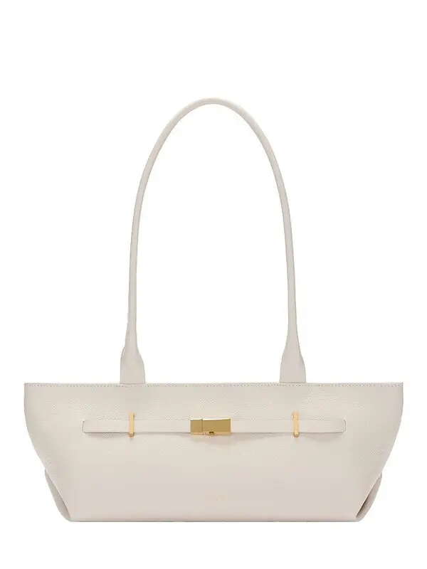 DEMELLIER The New York Shoulder Bag - Chalk