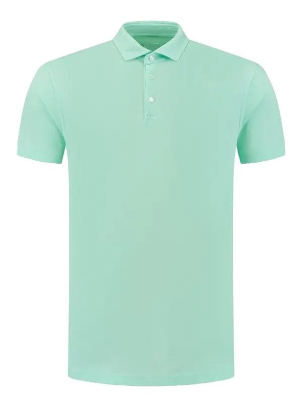 Fedeli Knitted Polo Shirt - Green