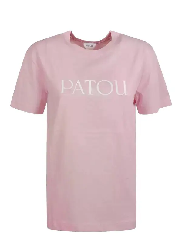 PATOU Logo-print T-shirt - Pink