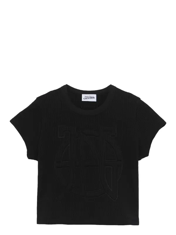 JEAN PAUL GAULTIER Crewneck T-shirt - Black