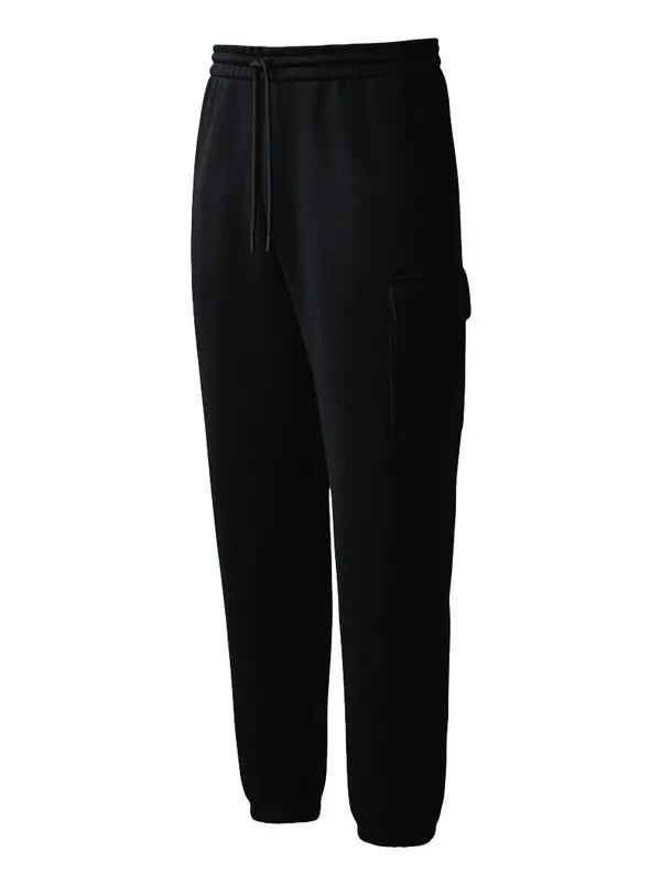 Mackage Marvin-r Double Face Jersey Cargo Sweatpants - Black