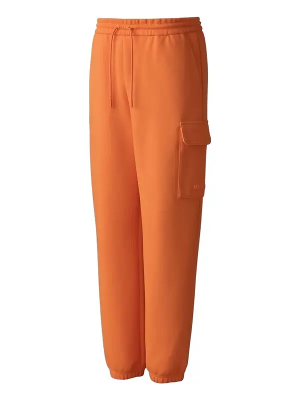 Mackage Marvin-r Double Face Jersey Cargo Sweatpants - Flame