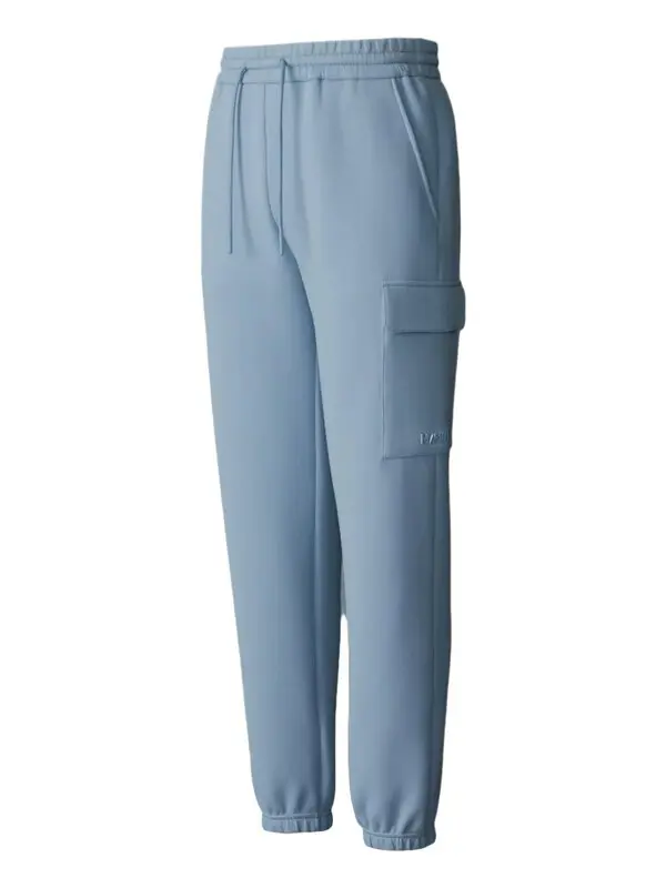 Mackage Marvin-r Double Face Jersey Cargo Sweatpants - Fog Blue
