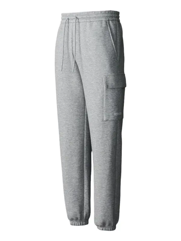 Mackage Marvin-r Double Face Jersey Cargo Sweatpants - Light Grey Mix