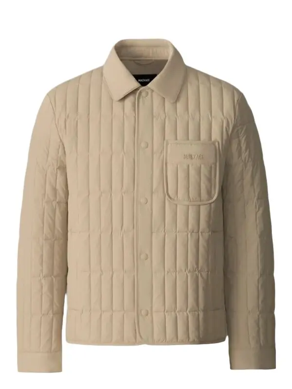 Mackage Vertical Quilted Jacket - Navy