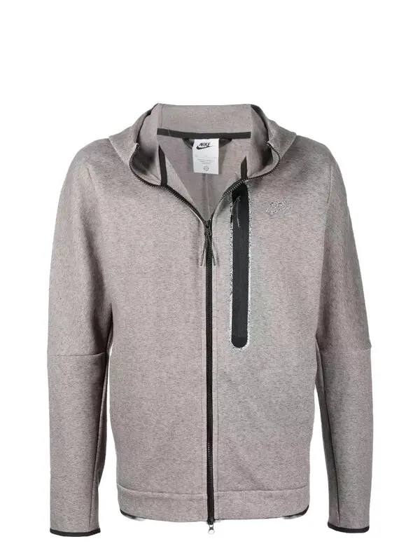 Nike Tech Fleece Full-zip Hoodie - Grey