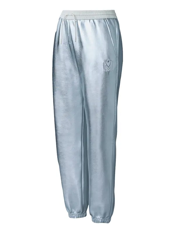 Mackage Metallic Finish Double-face Jersey Sweatpants - Silver