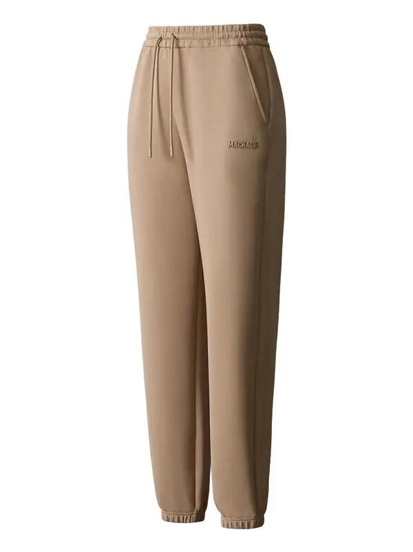 Mackage Nev-r Double-face Jersey Sweatpants - Light Camel